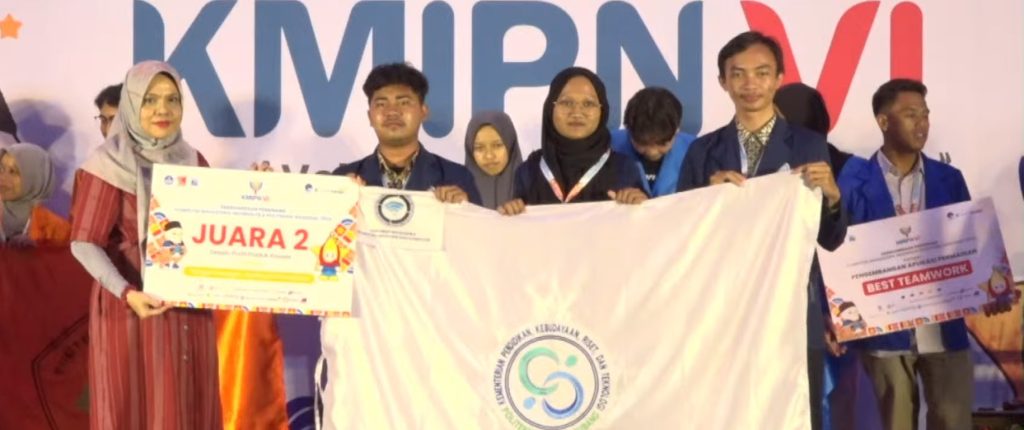 Mahasiswa JTIK Raih Juara 2 di KMIPN 2024 - POLSUB