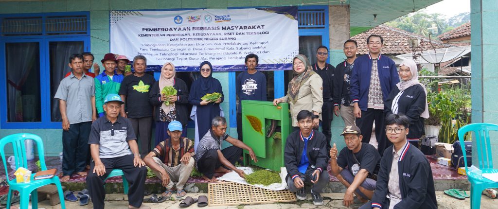 Dosen POLSUB Hibahkan TTG Mesin Perajang, Tingkatkan Produktivitas ...